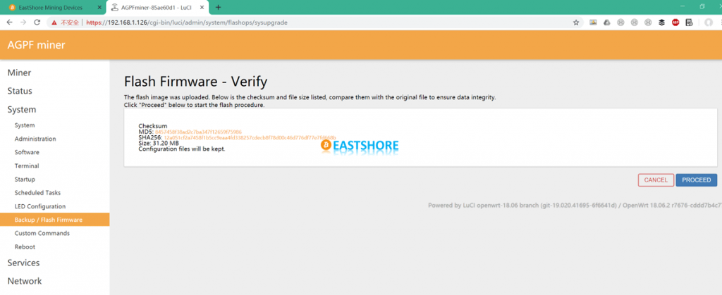 Tutorial: FPGA Miner AGPF SK1 Multi-algorithm Supported